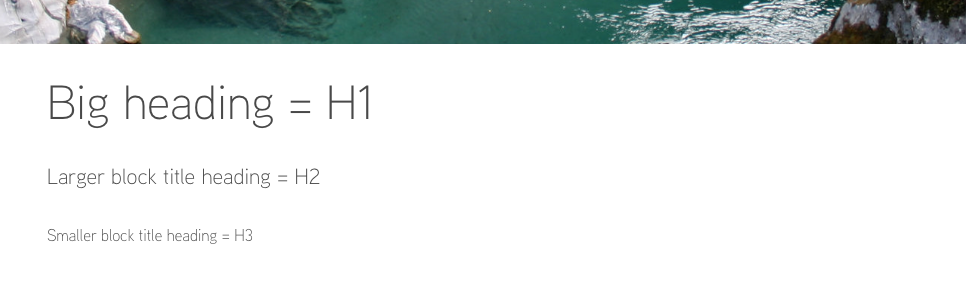 How do I use headings correctly? – Rocketspark