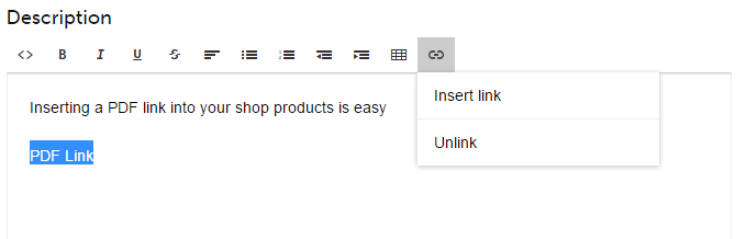 How do I add a PDF to a shop product? – Rocketspark