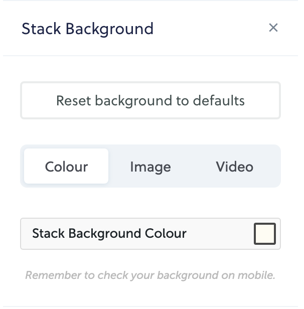 How do I add a background to a stack? – Rocketspark