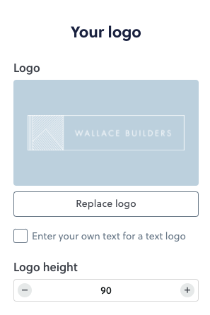 How do I add a logo? – Rocketspark