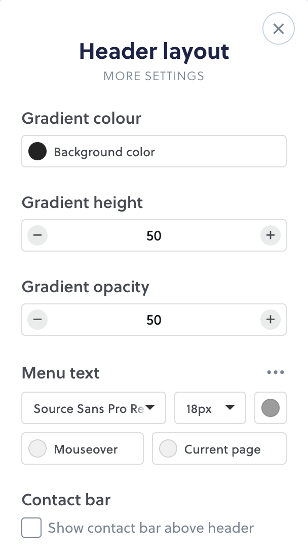 How do I overlay the Header? – Rocketspark
