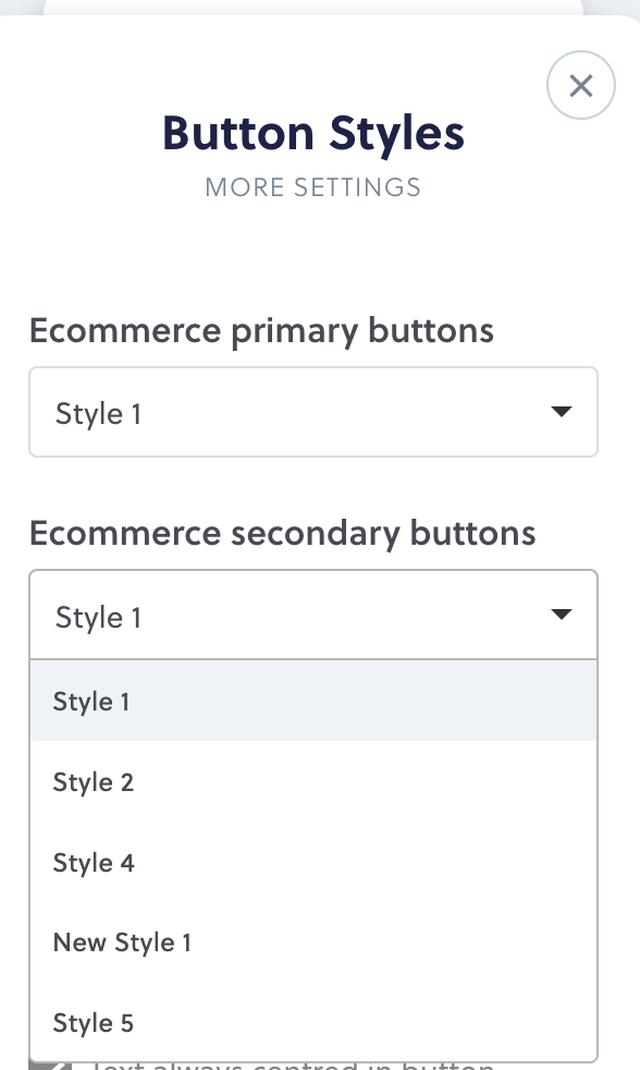 How to add new button styles and manage button styles (delete styles ...