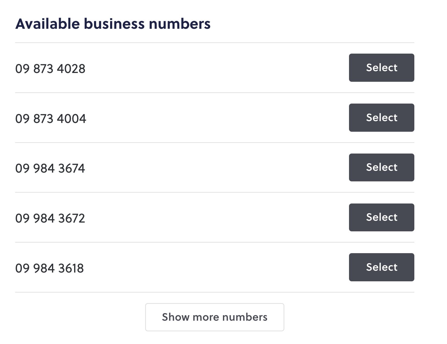 How to set up and register a business number on Rocketspark – Rocketspark