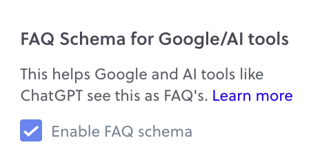 Add FAQ schema to your accordion block – Rocketspark
